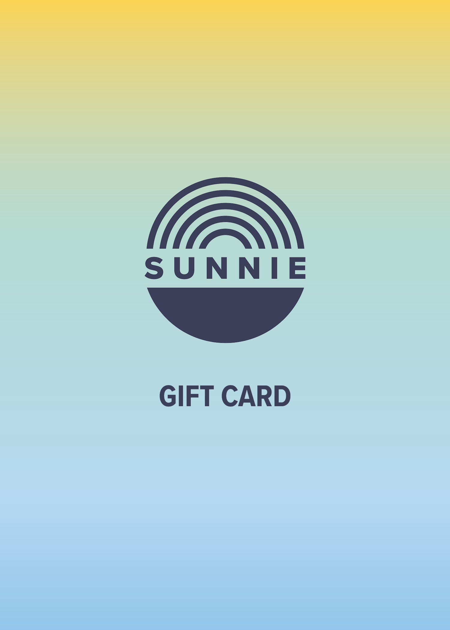 SUNNIE Gift Card – SUNNIE SKINCARE